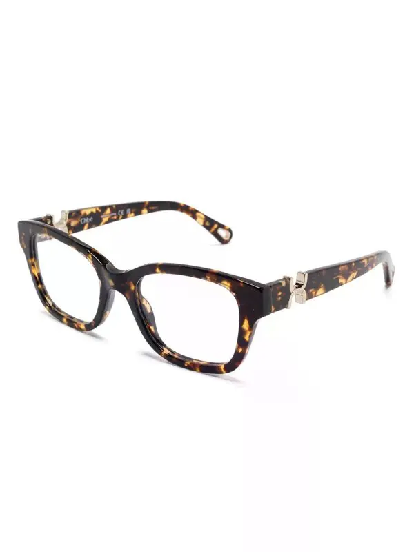 Chloé Square-frame Glasses - Brown