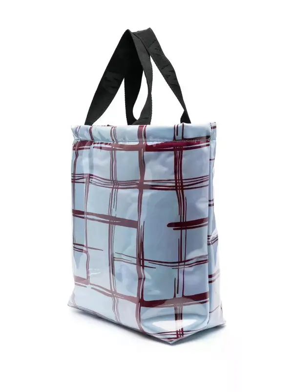 Marni Checked Padded-design Tote Bag