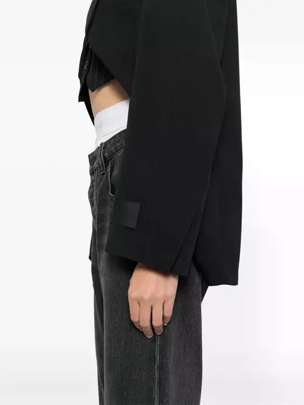 Alexander Wang Exaggerated Split-front Blazer