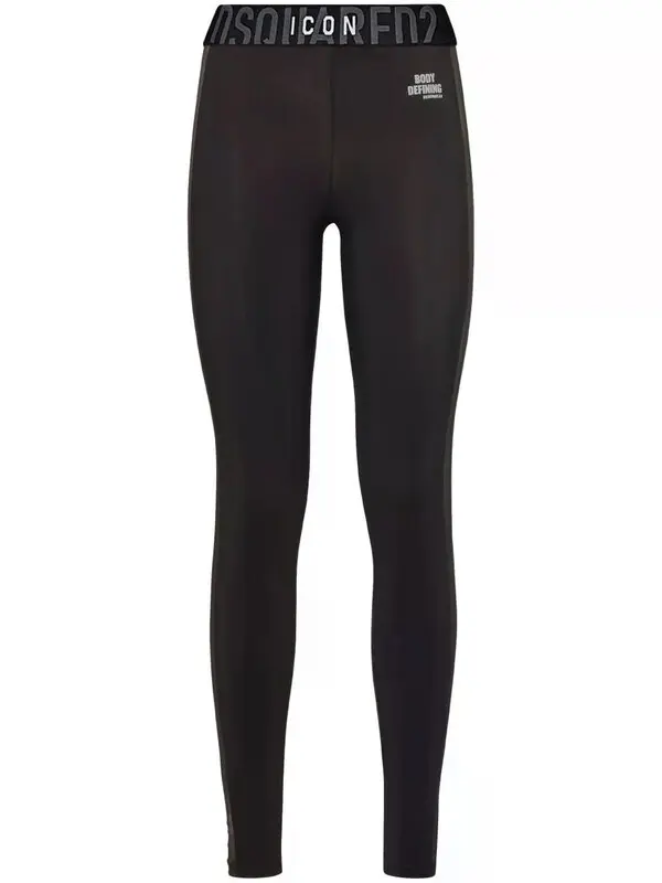 Dsquared2 Logo-waistband Leggings