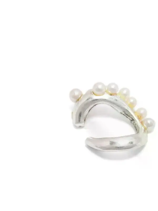 BEATRIZ PALACIOS Small Wave Ear Cuff