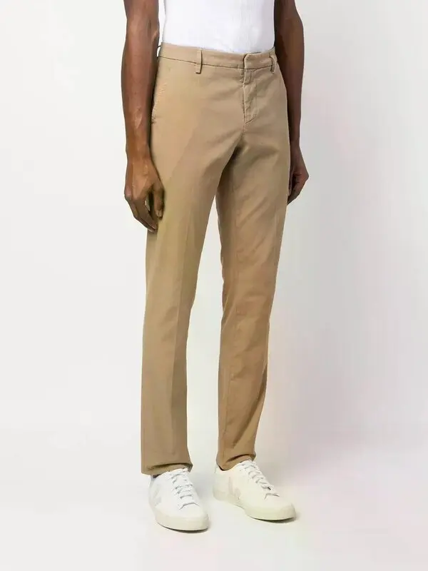 DONDUP Straight-leg Chino Trousers - Neutrals