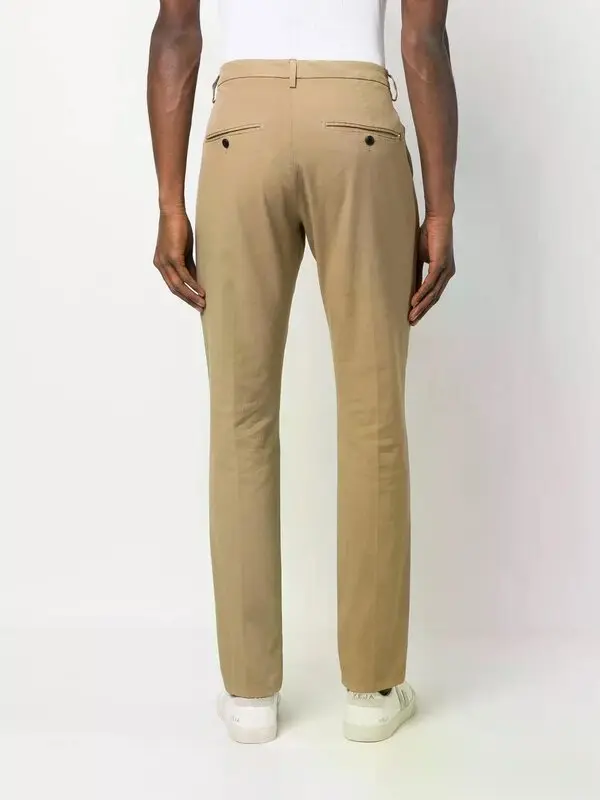 DONDUP Straight-leg Chino Trousers - Neutrals