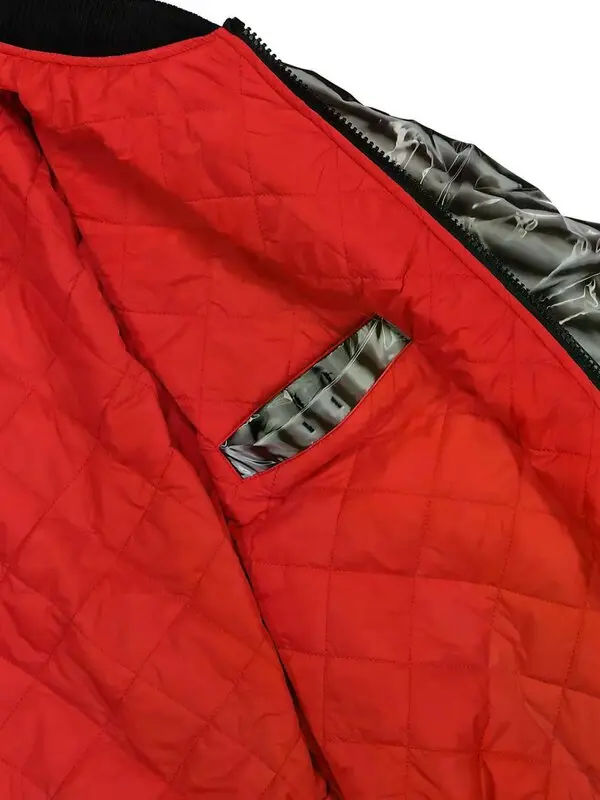 WALTER VAN BEIRENDONCK Logo-patch Bomber Jacket