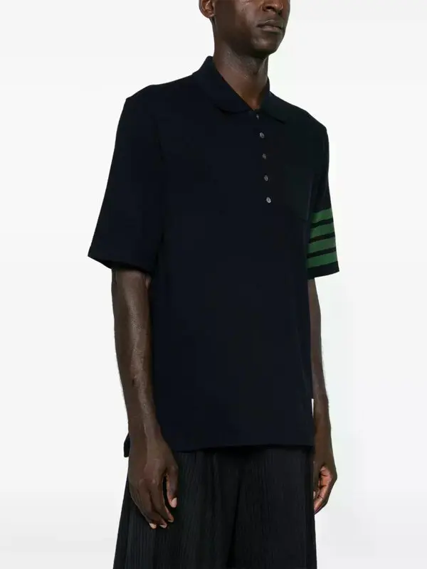 Thom Browne Piqué Polo Shirt