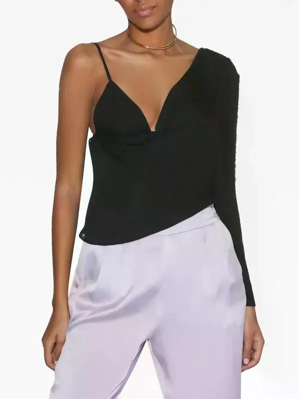 FLEUR DU MAL Georgette Triangle Top