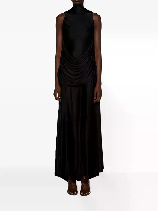 Loewe Anagram Pebble-detail Maxi Dress