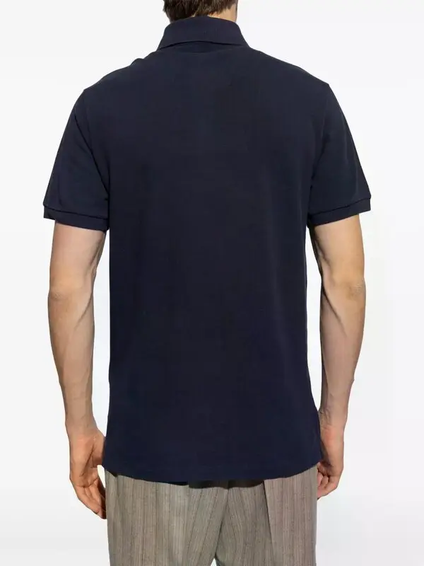 Etro Logo-embroidered Cotton Polo Shirt