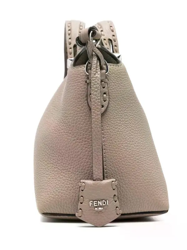 Fendi The Way Selleria Shoulder Bag - Brown
