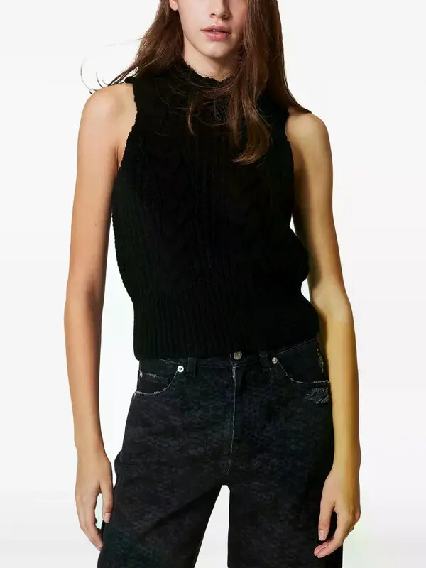 TWINSET Cable Knit Top