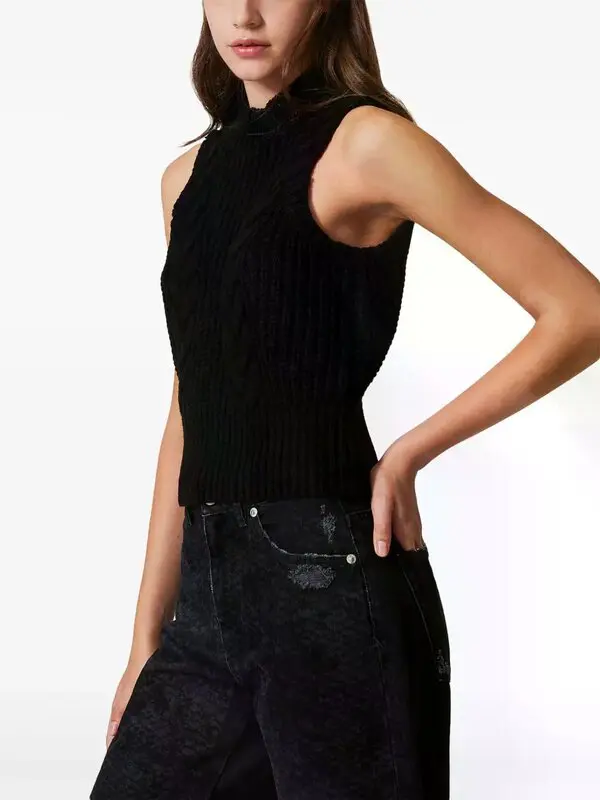 TWINSET Cable Knit Top