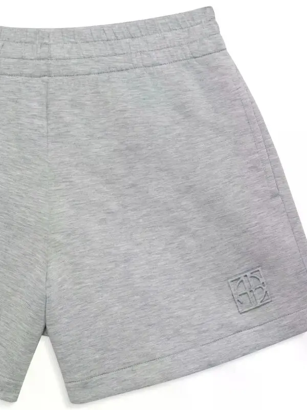 ANINE BING Logo Shorts - Grey