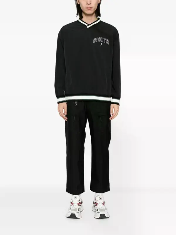 AGNES B. V-neck Pullover
