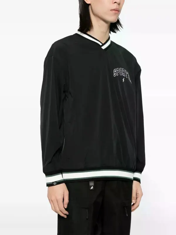 AGNES B. V-neck Pullover