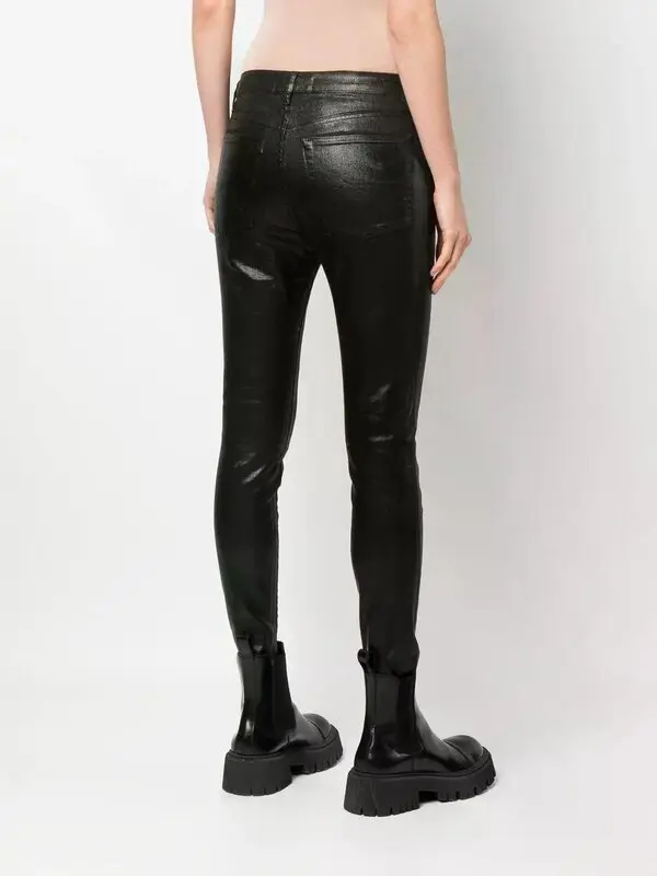 3x1 Coated Skinny Jeans