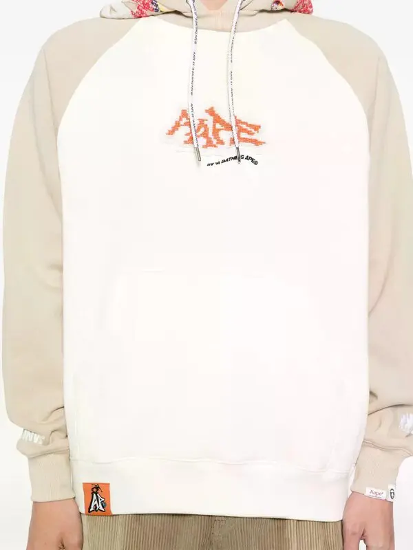 AAPE BY *A BATHING APE Logo-patch Hoodie