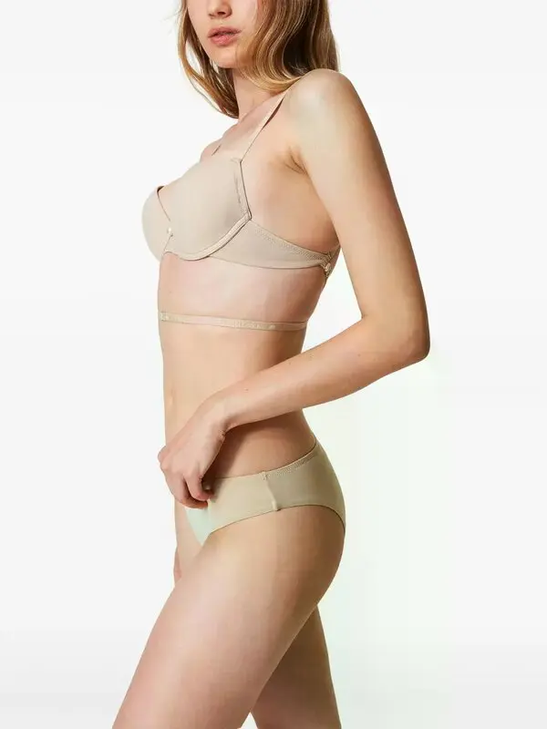 TWINSET Charmeuse Briefs - Neutrals