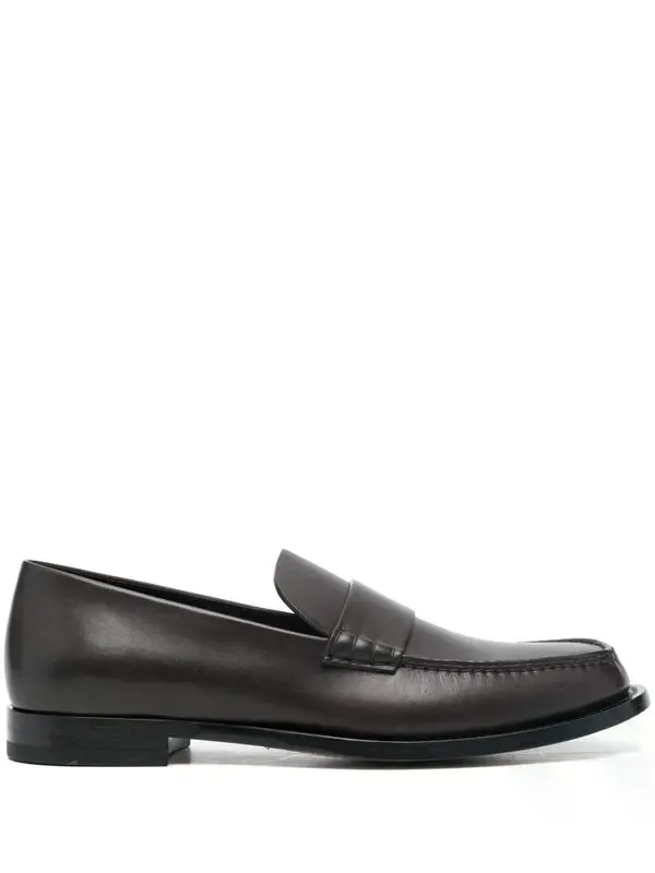 THE ROW Novus Leather Loafers