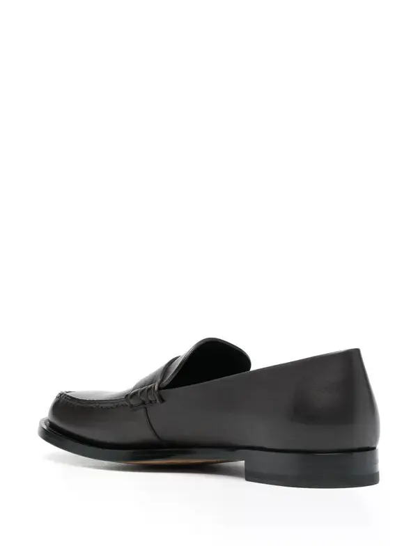 THE ROW Novus Leather Loafers
