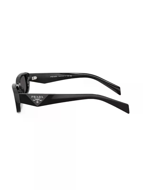 Prada Rectangle-frame Sunglasses - Black