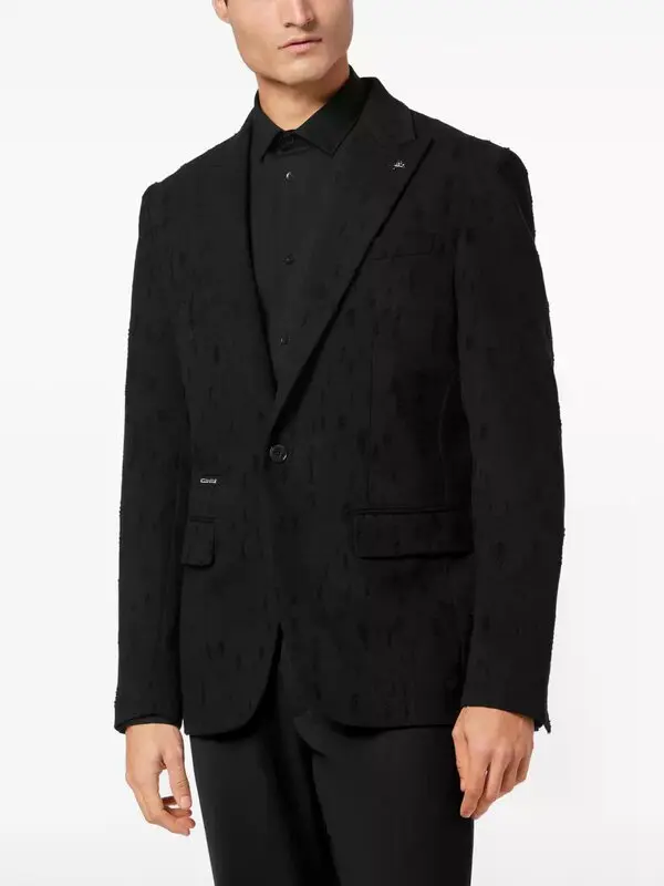 Philipp Plein Distressed Blazer