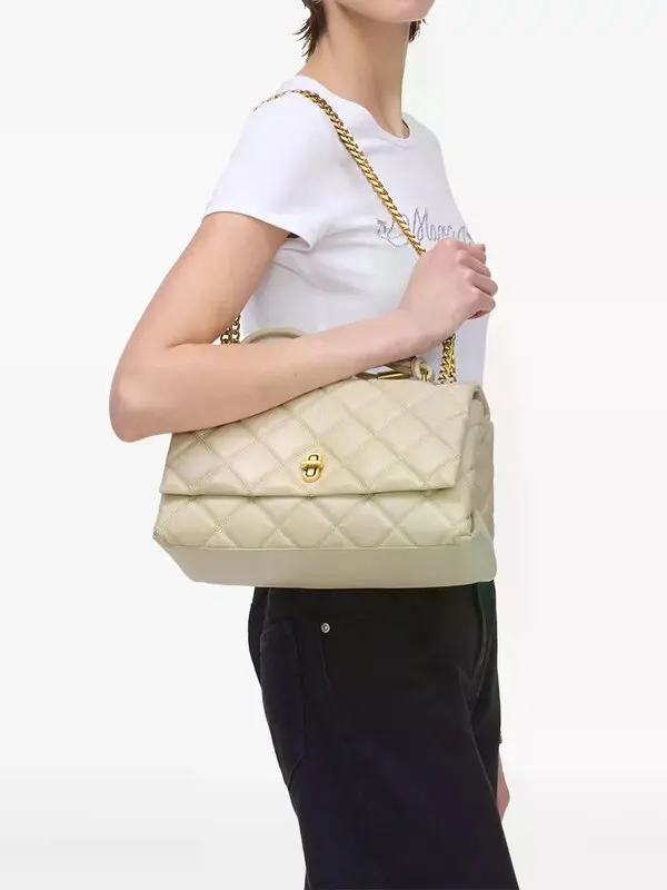 Marc Jacobs Quilted Dual Convertible Shoulder Bag - Neutrals