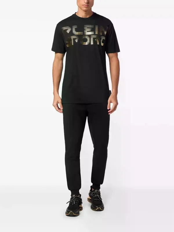 PLEIN SPORT Logo-print T-shirt