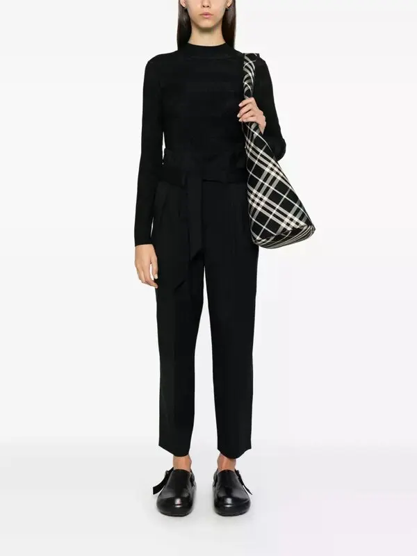 Emporio Armani Seamless Mock-neck Sweater
