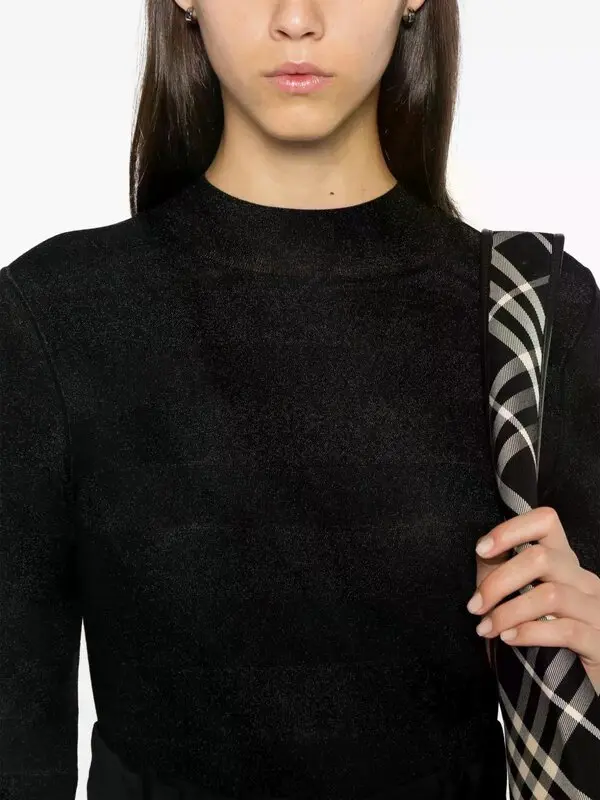 Emporio Armani Seamless Mock-neck Sweater