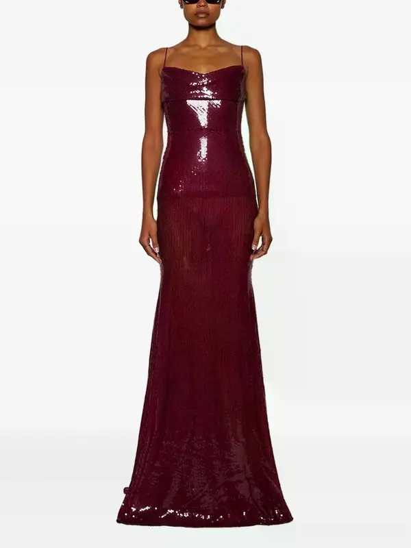 Alex Perry Sequin-embellished Gown