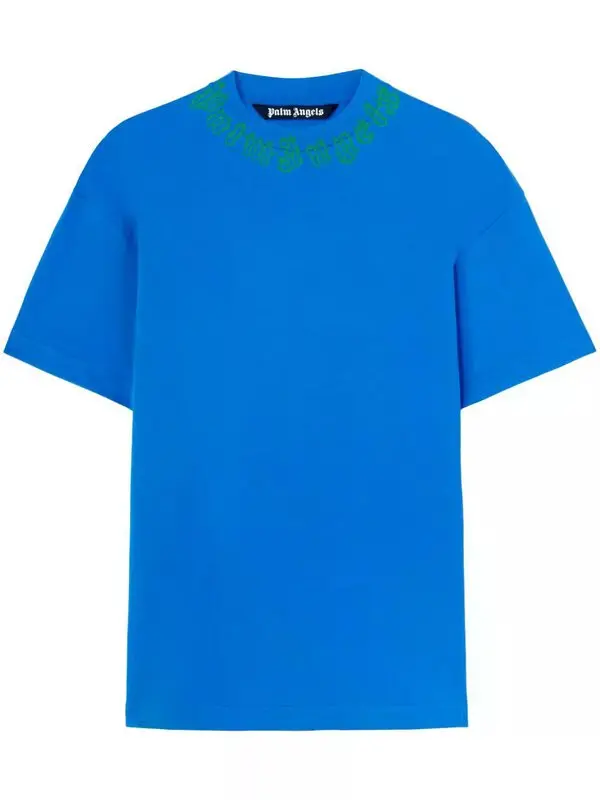 Palm Angels Neck-logo T-shirt
