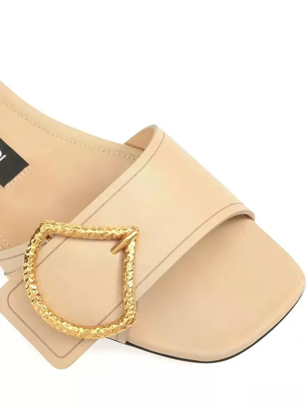 SERGIO ROSSI Leather Sandals