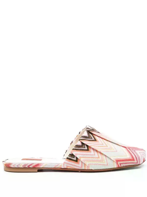 Missoni Zig-zag Slippers - Pink
