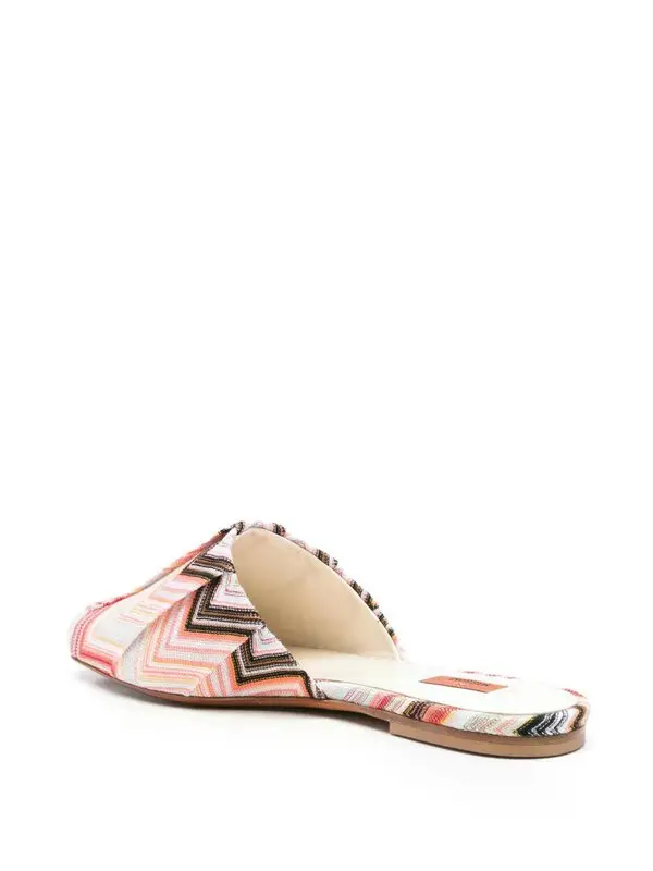 Missoni Zig-zag Slippers - Pink