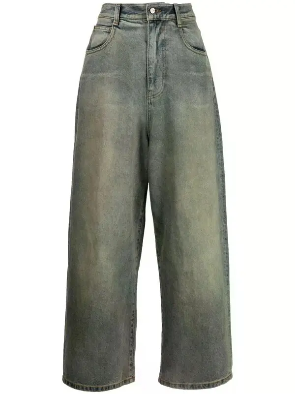 JNBY High-waisted Wide Leg Jeans