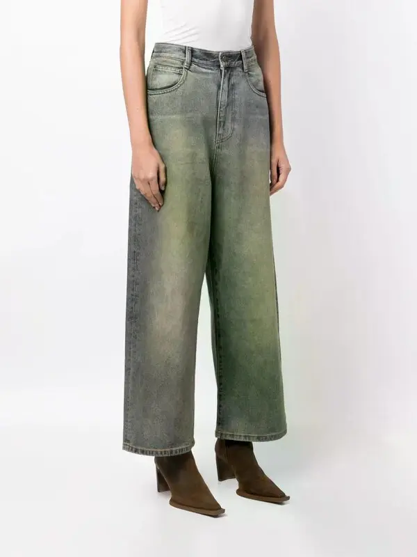 JNBY High-waisted Wide Leg Jeans