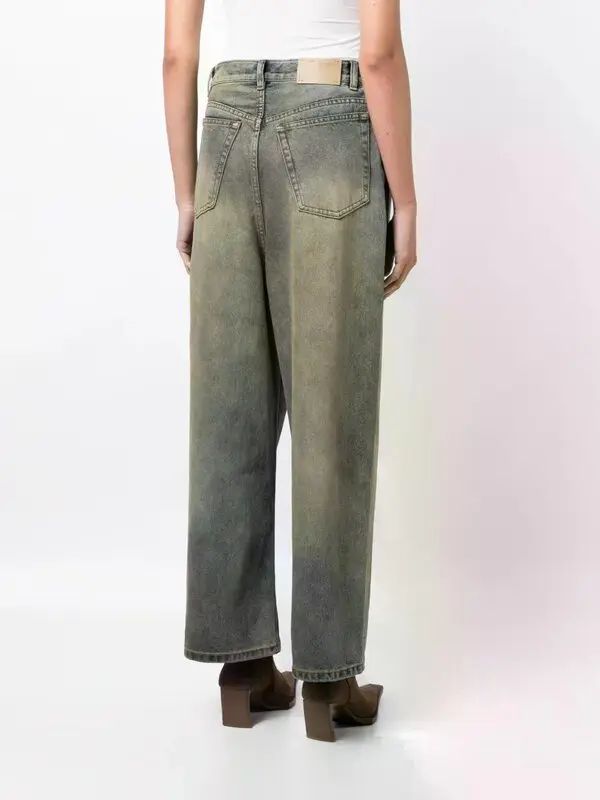 JNBY High-waisted Wide Leg Jeans
