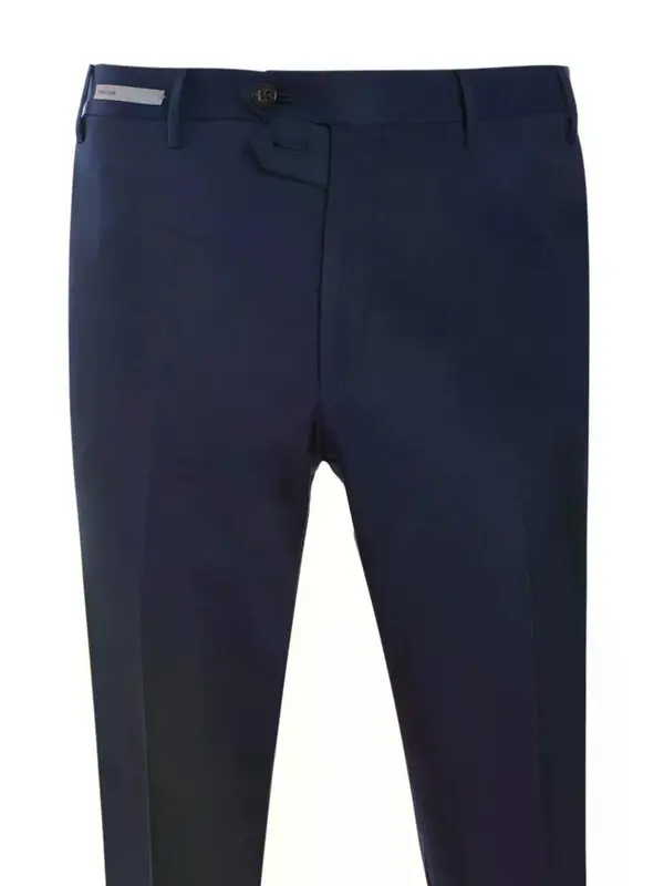 Corneliani Virgin Wool Trousers - Blue