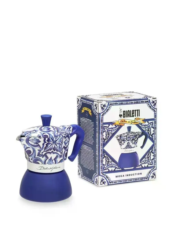 Dolce & Gabbana X Bialetti Moka Induction Medium Coffee Maker