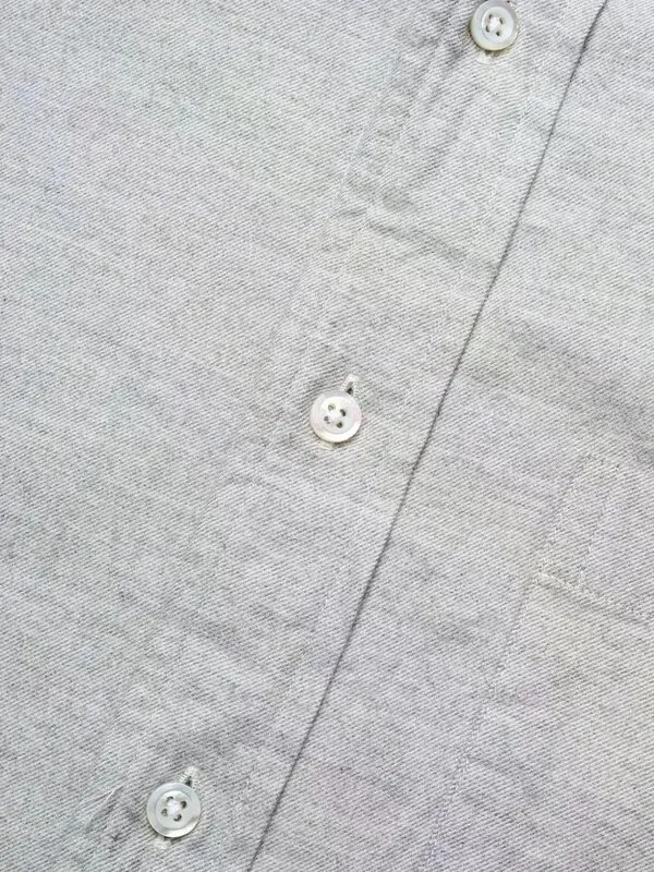 Thom Browne Long-sleeve Chambray Shirt - Grey