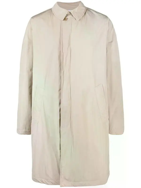 Aspesi Single-breasted Padded Raincoat