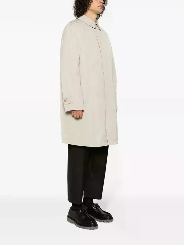Aspesi Single-breasted Padded Raincoat