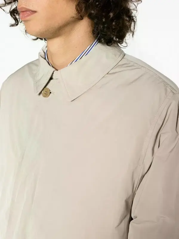 Aspesi Single-breasted Padded Raincoat