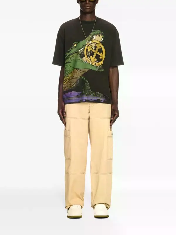 Off-White Contrast-stitching Cargo Pants