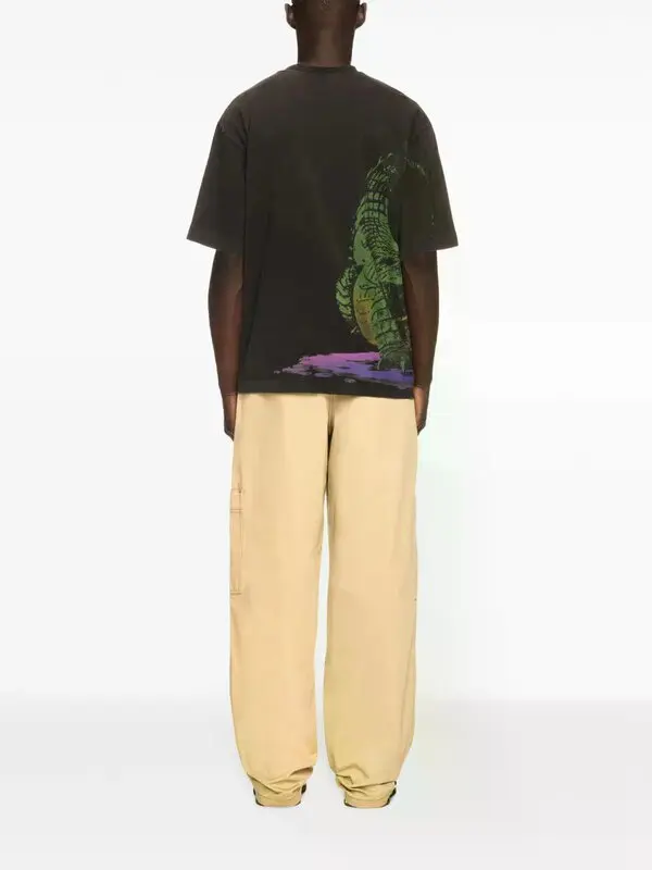 Off-White Contrast-stitching Cargo Pants