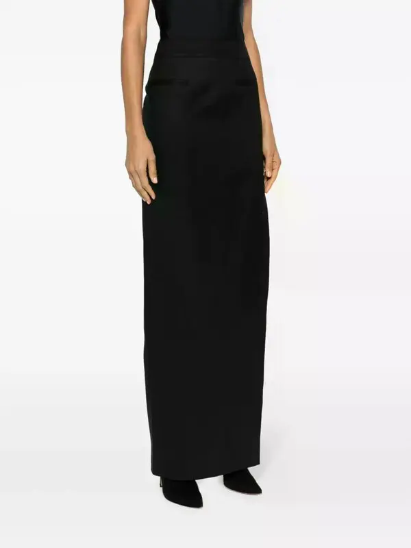 GENNY Side-slit Maxi Skirt