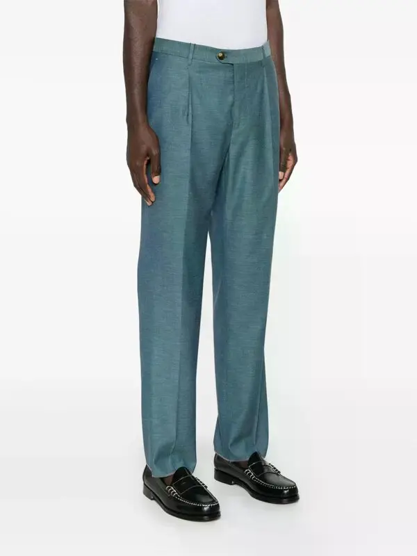 Etro Pleated Tapered Trousers