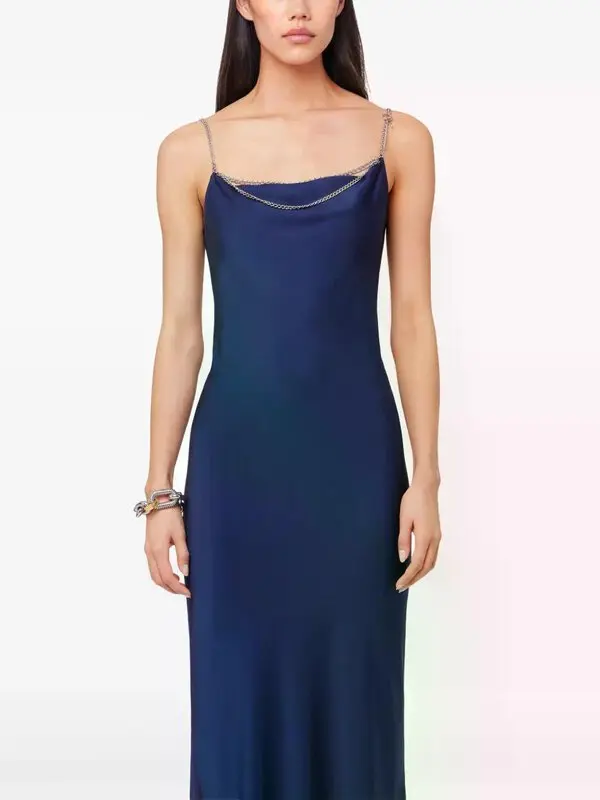 Rabanne Chain-strap Maxi Dress