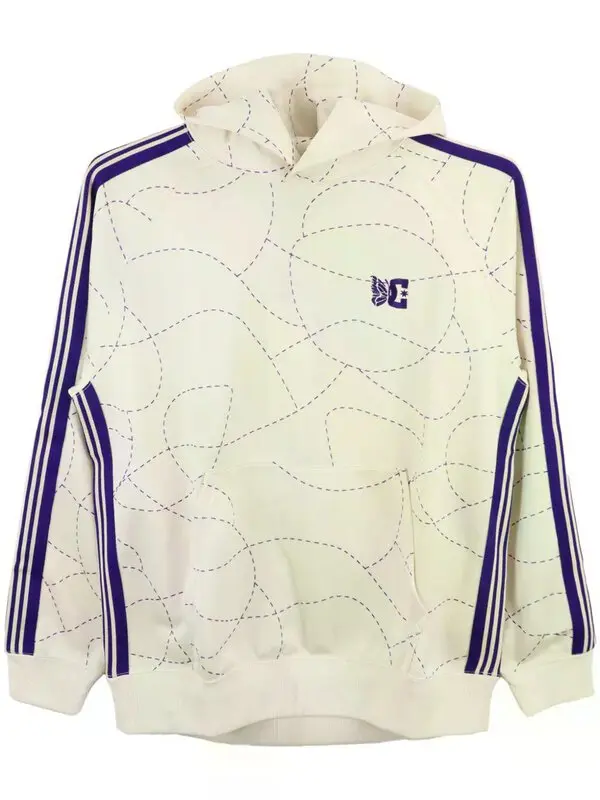 Needles X Dc Graphic-print Hoodie - Neutrals