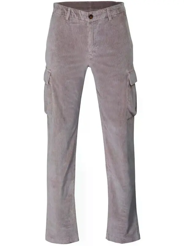 MOORER Corduroy Cargo Trousers